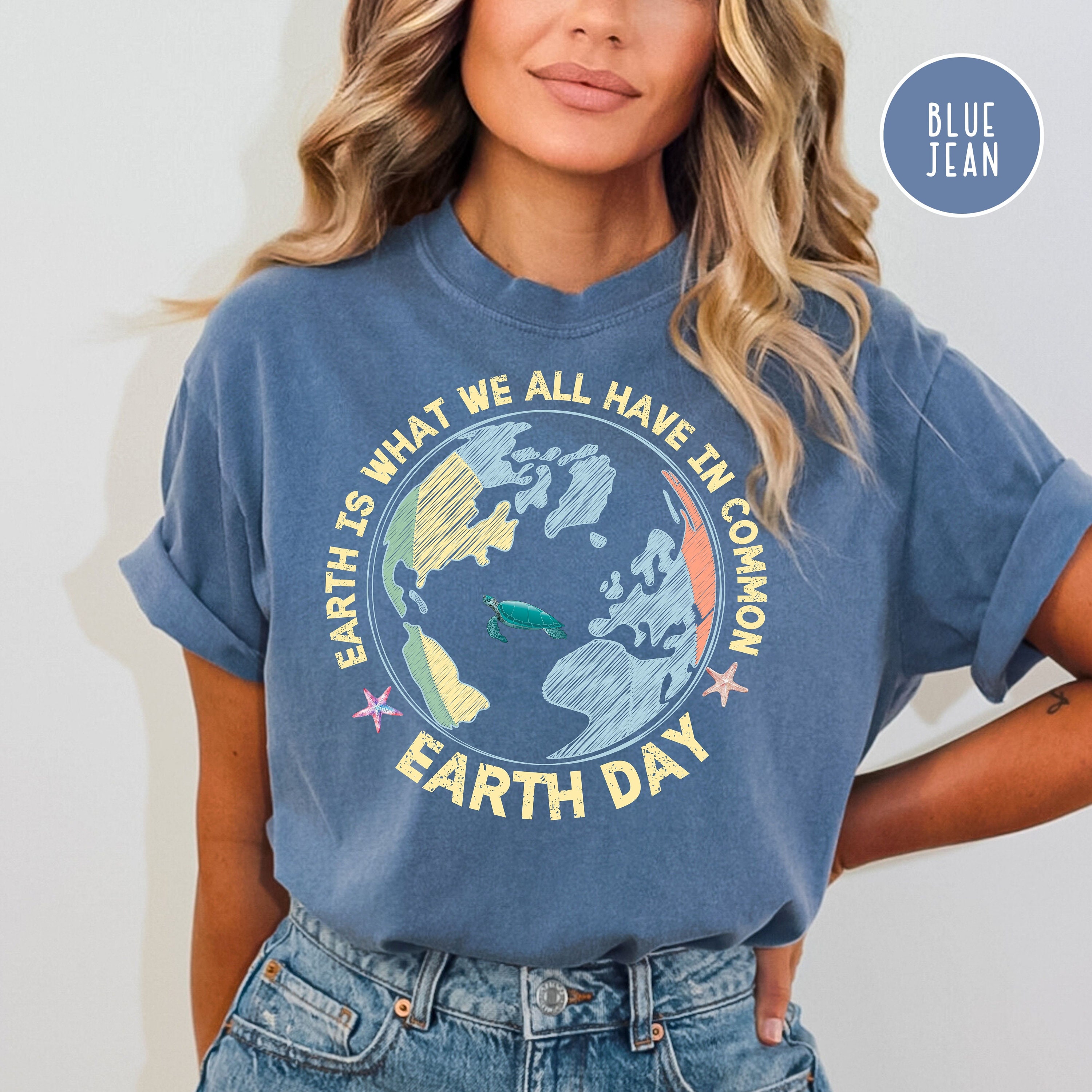 Earth Day Shirt, Earth Day Grunge Style Comfort Colors® T-shirt, Earth ...