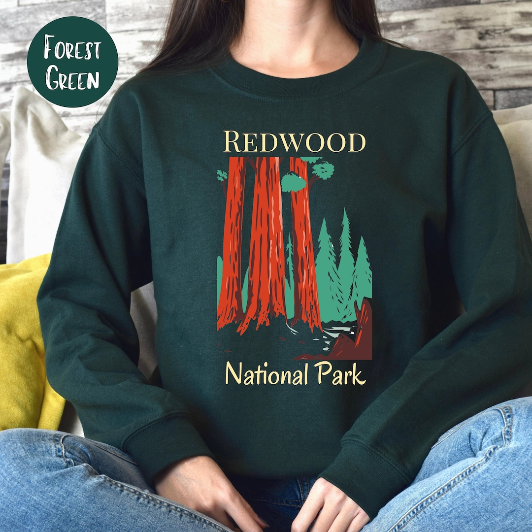 Redwood National Park California Sweater Gift, California Redwoods ...