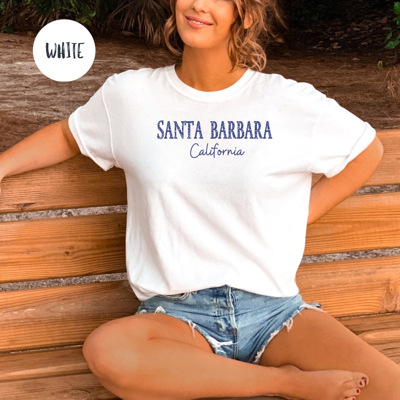 Santa Barbara Shirt - Etsy