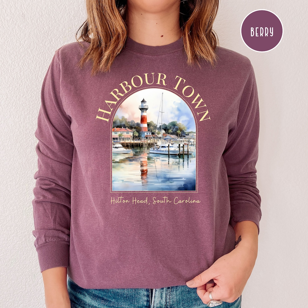 Hilton Head South Carolina Comfort Colors® T-shirt, Harbour Town Hilton ...