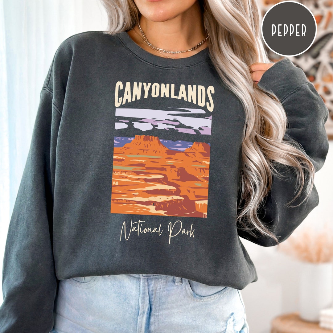 Canyonlands National Park Comfort Colors® Sweatshirt, Canyonlands ...