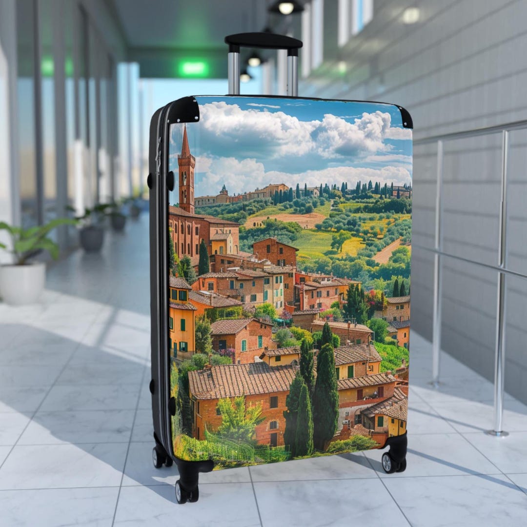 Siena Italy Luxury Hard Shell Suitcase Can Be Customized, Avail in 3 ...