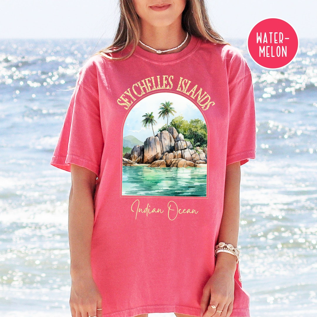 Seychelles Islands Comfort Colors® T-shirt Seychelles - Etsy
