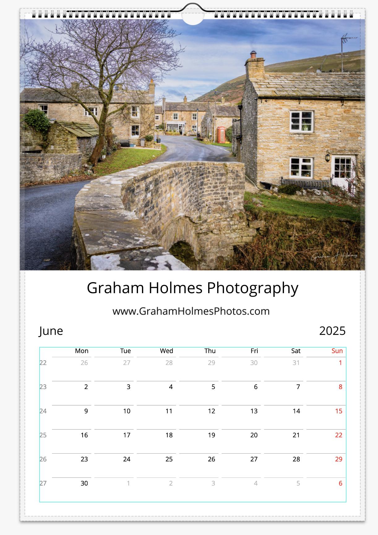 2025 Yorkshire Dales Scenes Calendar - Stunning Landscape Photography ...