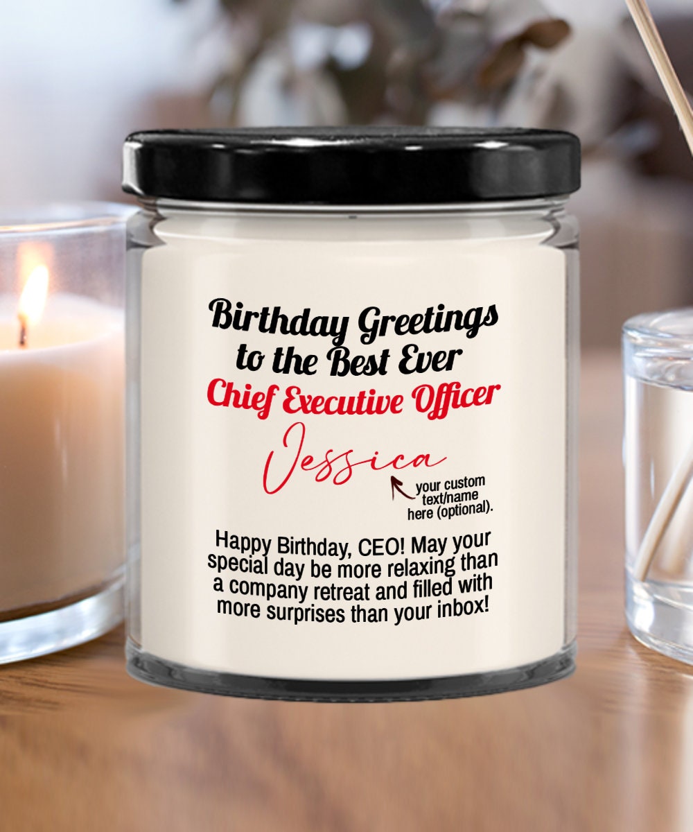 Birthday Greetings to the Best Ever Chief Executive Officer ...