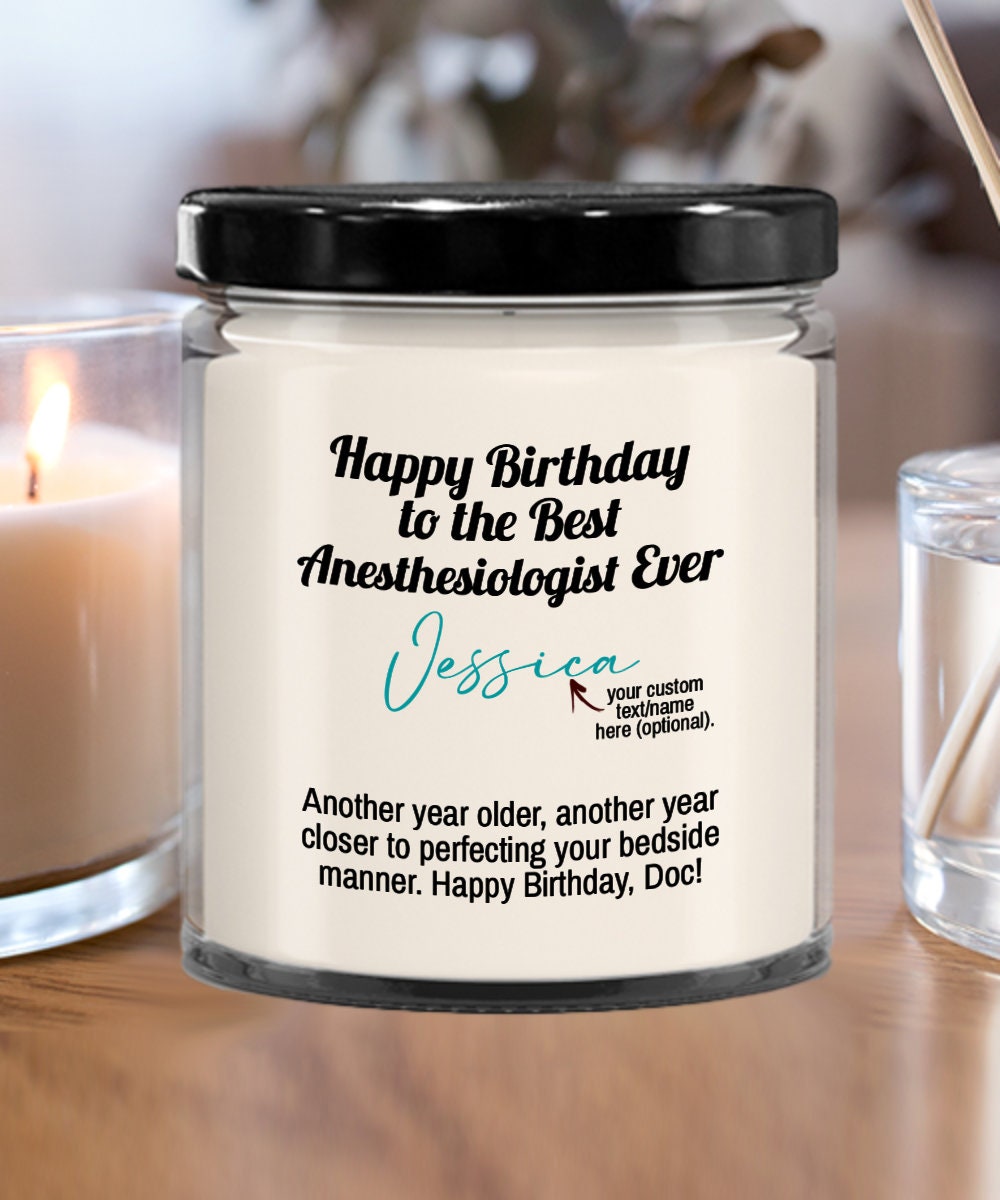 Happy Birthday to the Best Anesthesiologist Ever, Personalized 9 Oz ...