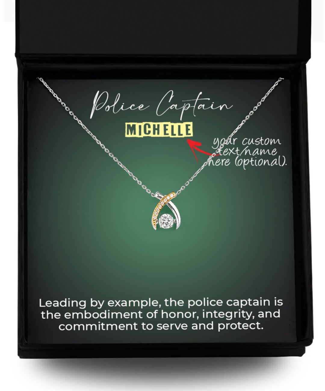 Guiding Light Dance: Personalized Wishbone Dancing Necklace A Stunning ...