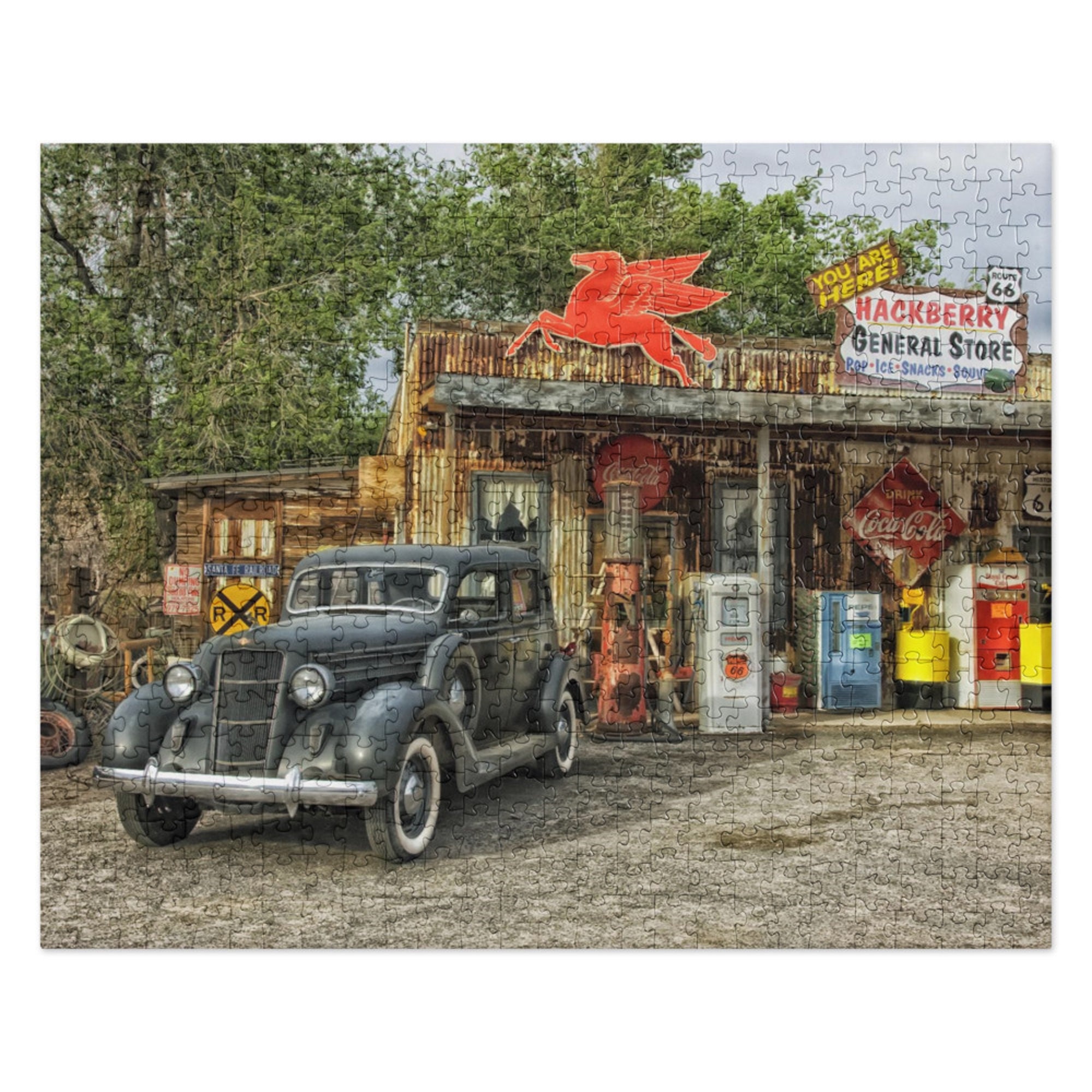 Jigsaw Puzzles of Classic Cars - 252 Pcs & 520 Pcs - Vintage Cars ...