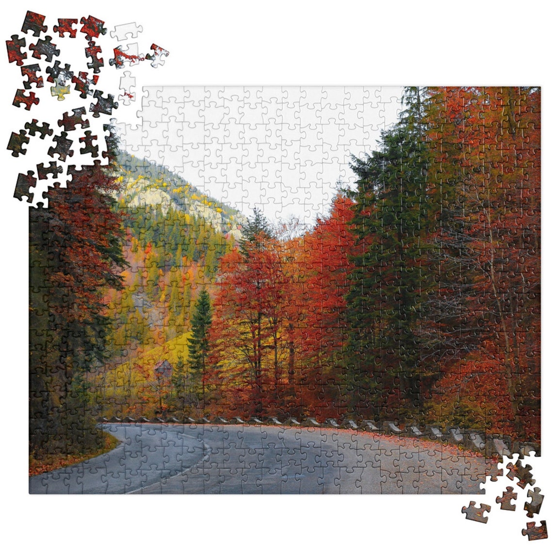 Fall Themed Puzzles - Autumn Jigsaw Puzzle - 252 Pcs & 520 Pcs - Jigsaw ...