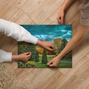 Fall Themed Puzzles - Autumn Jigsaw Puzzle - 252 Piece or 520 Piece ...