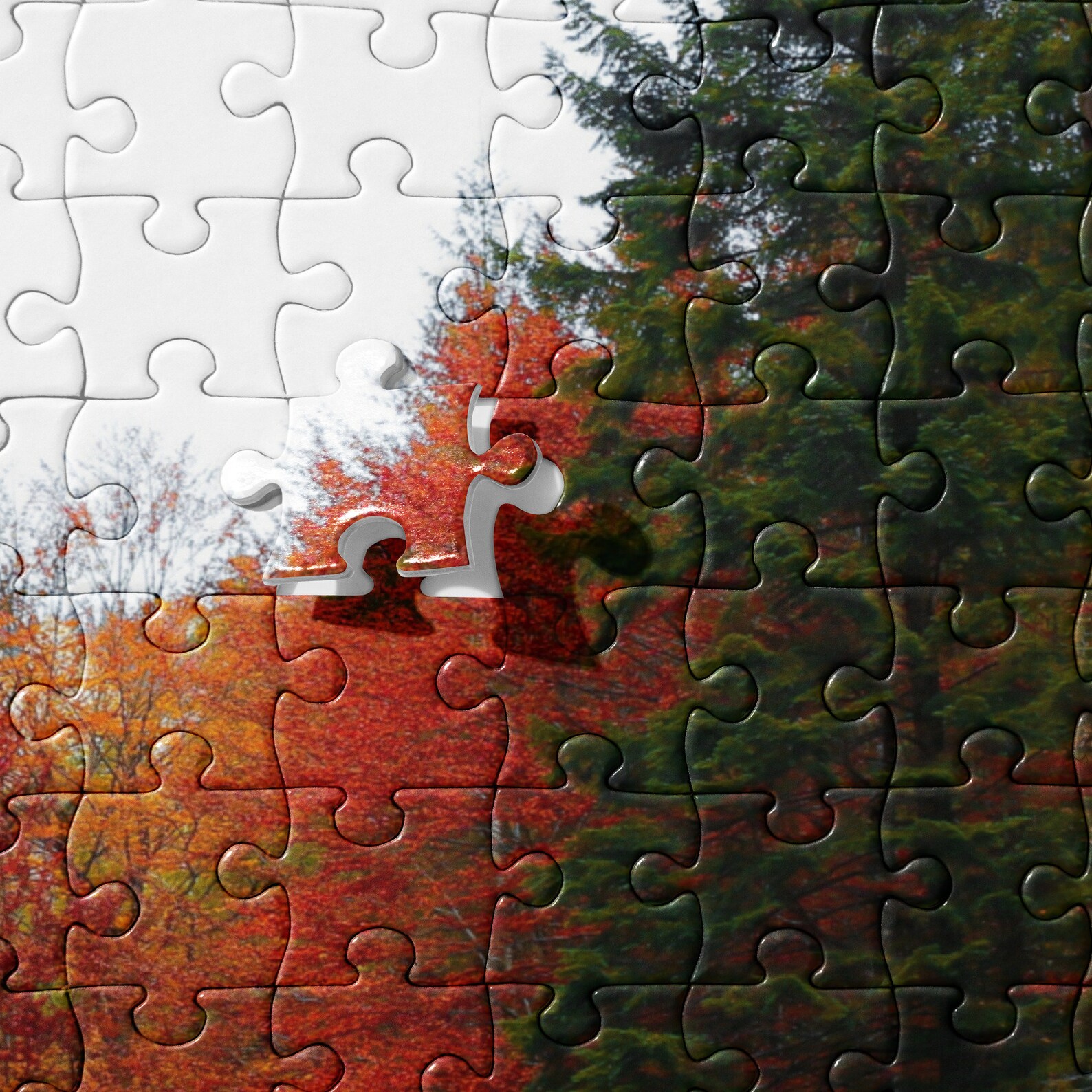 Fall Themed Puzzles - Autumn Jigsaw Puzzle - 252 Pcs & 520 Pcs - Jigsaw ...