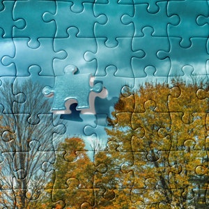 Fall Themed Puzzles - Autumn Jigsaw Puzzle - 252 Piece or 520 Piece ...