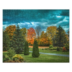 Fall Themed Puzzles - Autumn Jigsaw Puzzle - 252 Piece or 520 Piece ...