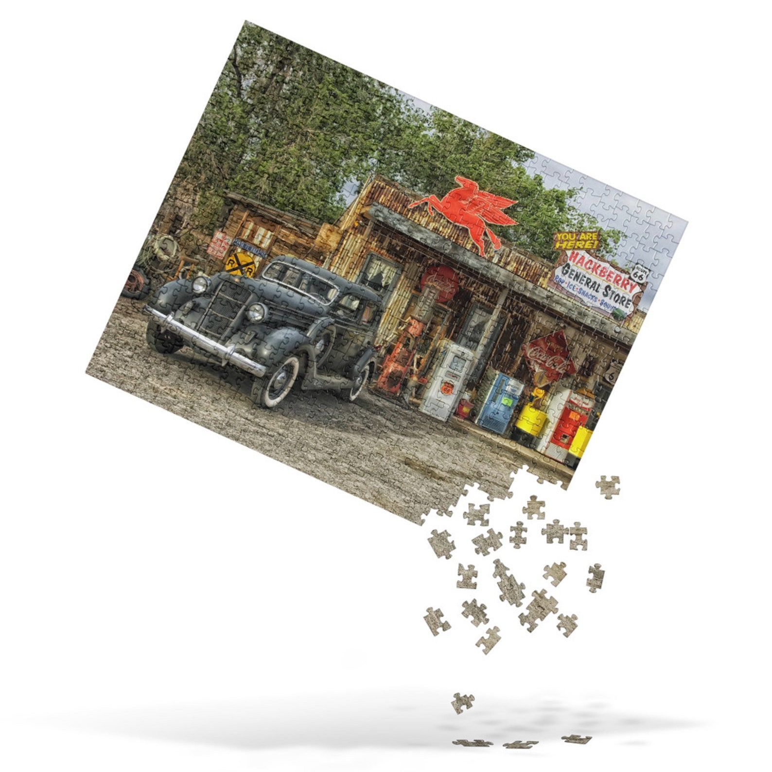 Jigsaw Puzzles of Classic Cars - 252 Pcs & 520 Pcs - Vintage Cars ...