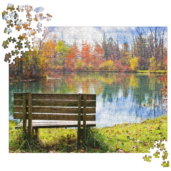 Fall Themed Puzzles Autumn Jigsaw Puzzle 252 Pcs & 520 Pcs - Etsy