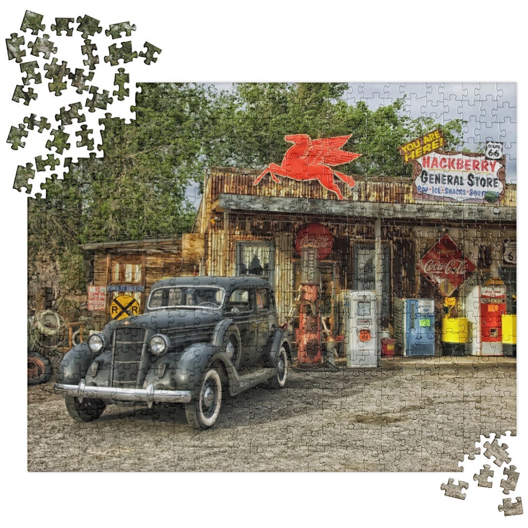 Jigsaw Puzzles of Classic Cars - 252 Pcs & 520 Pcs - Vintage Cars ...