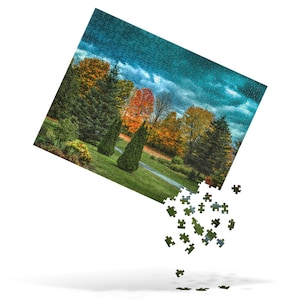 Fall Themed Puzzles - Autumn Jigsaw Puzzle - 252 Piece or 520 Piece ...