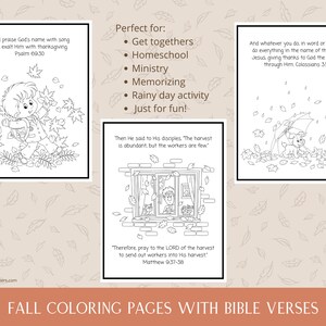 Fall Coloring Pages With Bible Verses | Autumn Coloring Pages ...