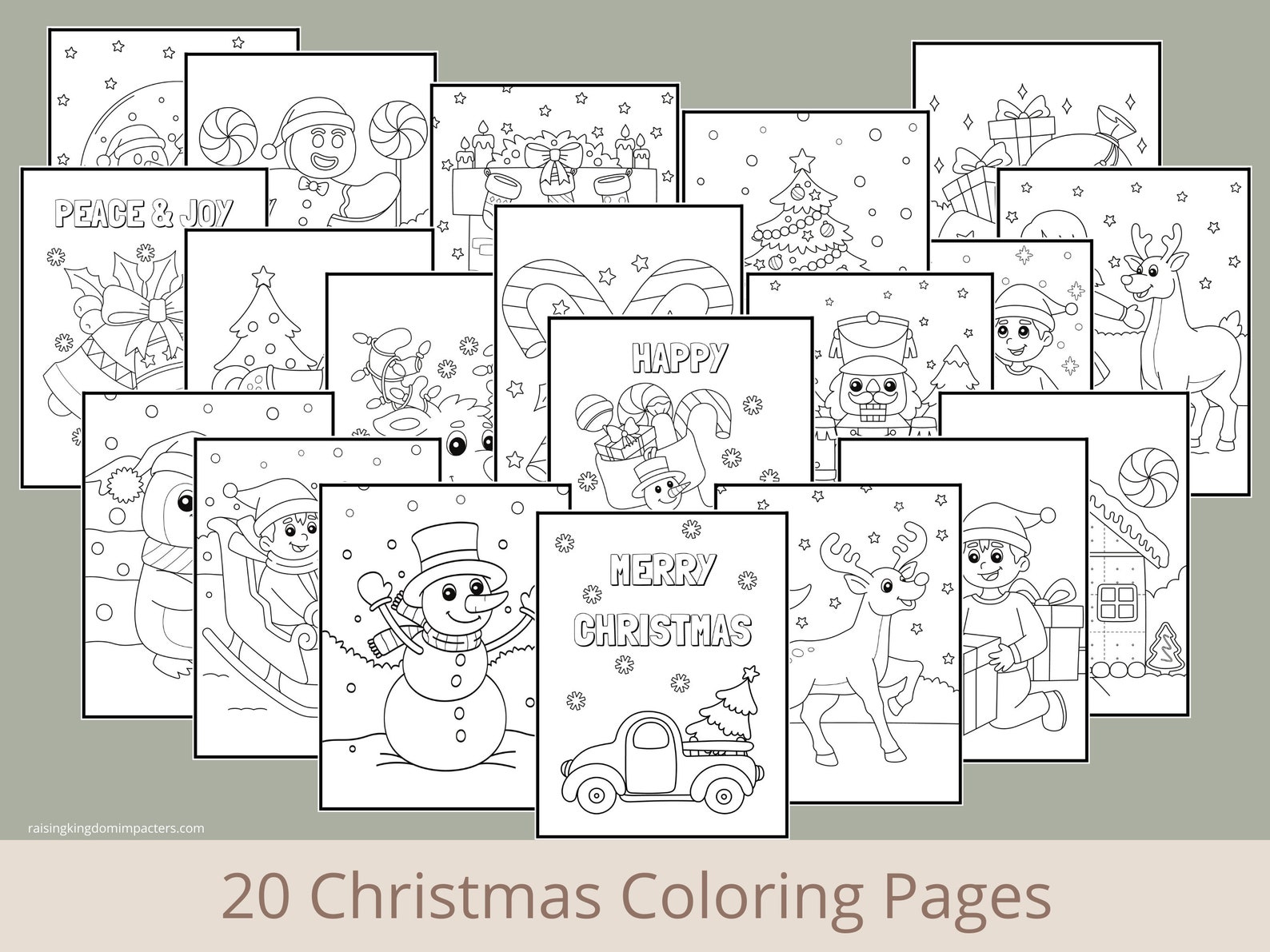 Christmas Coloring Pages | Printable | Holiday Coloring Pages ...