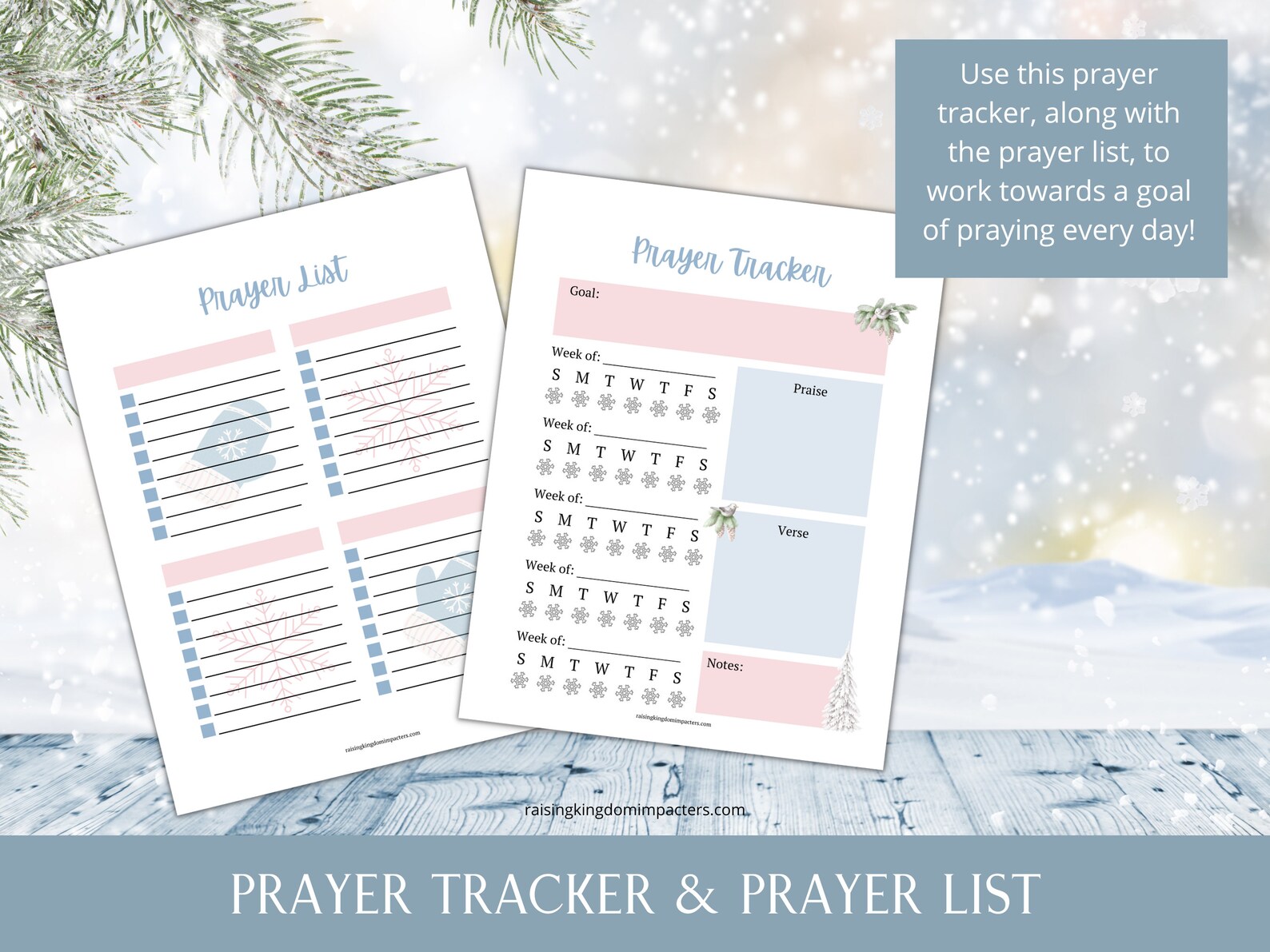 January Planner Winter Planner Pages Monthly Calendar at - Etsy