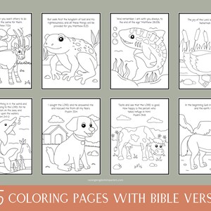 35 Bible Verse Coloring Pages Animal Coloring Pages Kids Coloring Pages ...