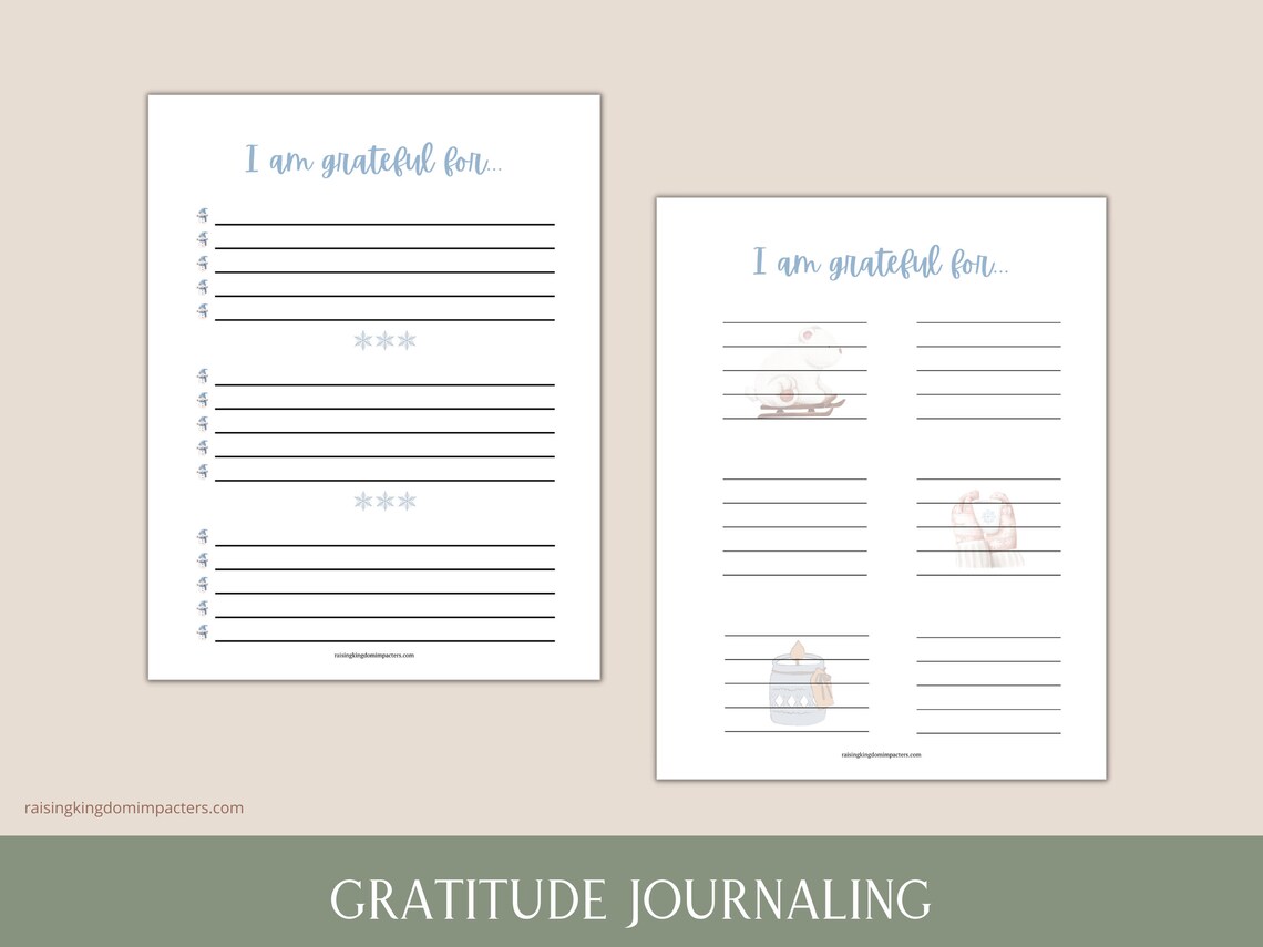 January Planner Winter Planner Pages Monthly Calendar at A Glance ...