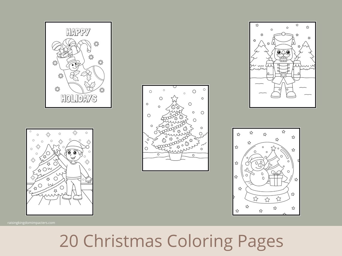 Christmas Coloring Pages | Printable | Holiday Coloring Pages ...