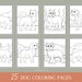 Dog Coloring Pages | Digital Download | Coloring Pages for Kids ...