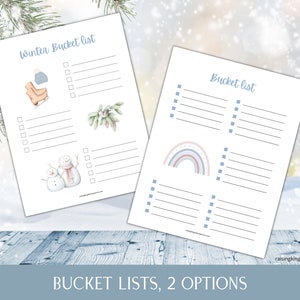 January Planner Winter Planner Pages Monthly Calendar at - Etsy