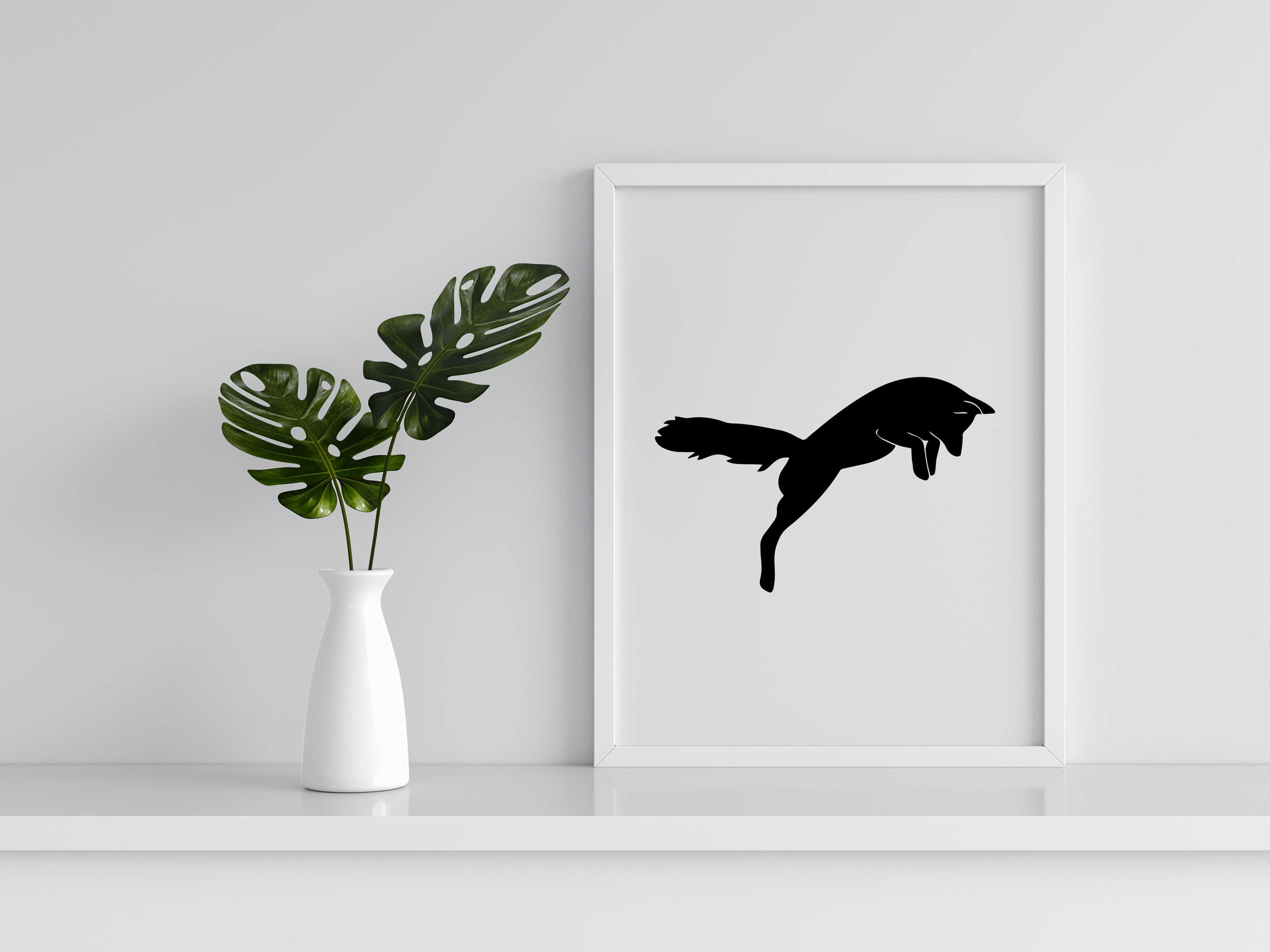 Fox Svg Bundle Fox Clipart Fox Silhouette Fox Dxf Woodland Animal Svg ...