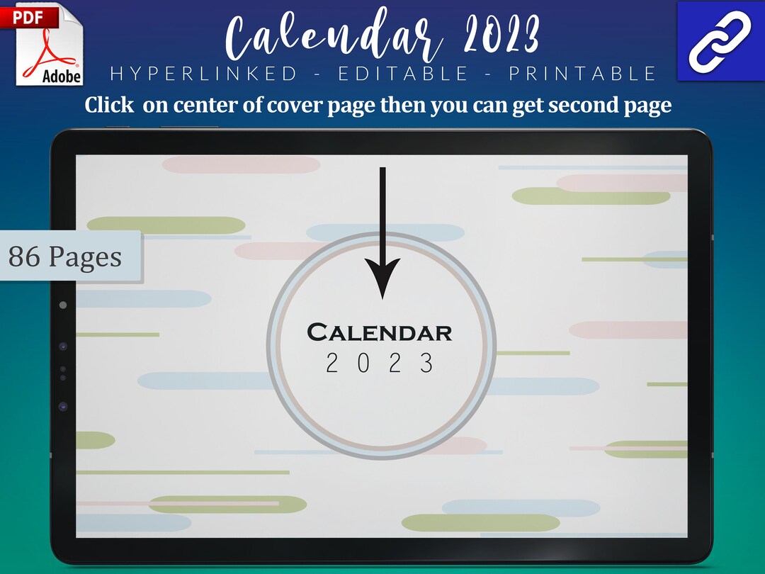 2023 Remarkable Planner Remarkable Templates Remarkable Calendar ...