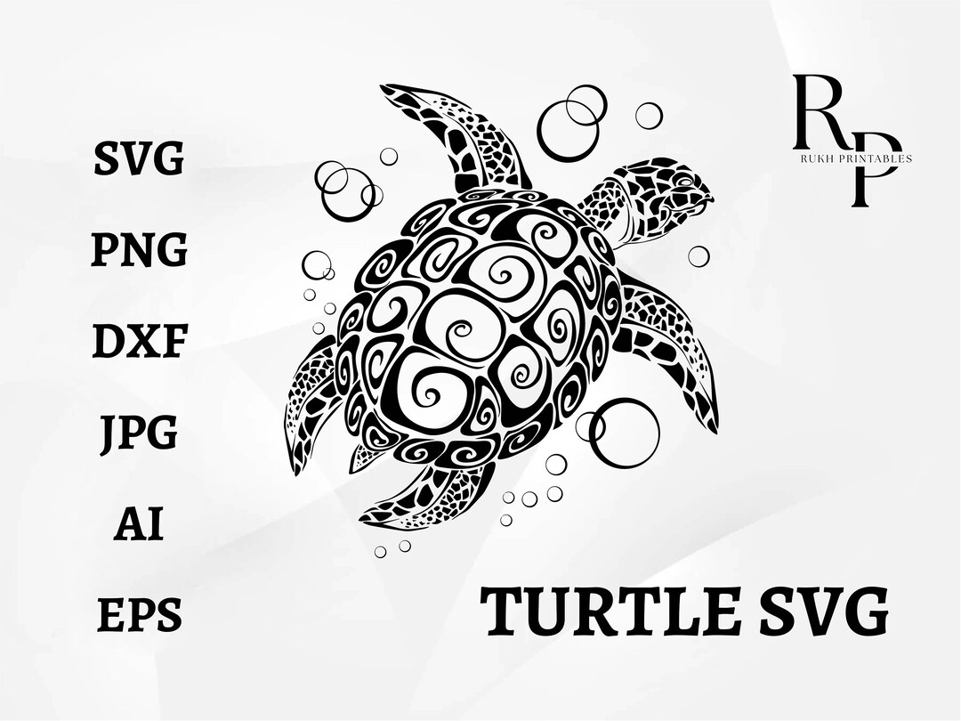 Sea Turtle Svg Turtle Svg Turtle Clipart Sea Turtle Png Ocean Svg Sea ...