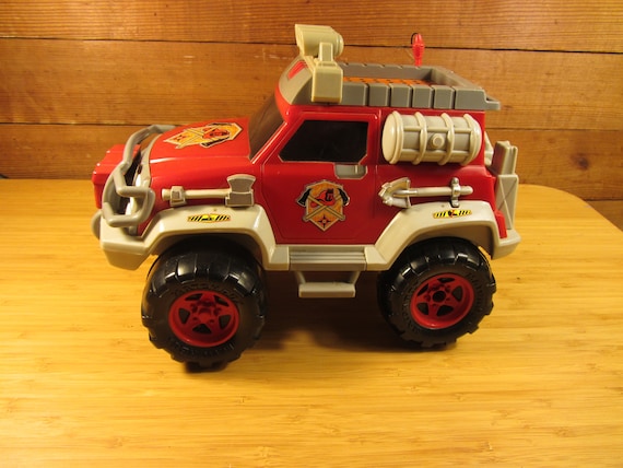 2000 Mattel Matchbox Rescue Net Map N' Go Fire Truck - Etsy