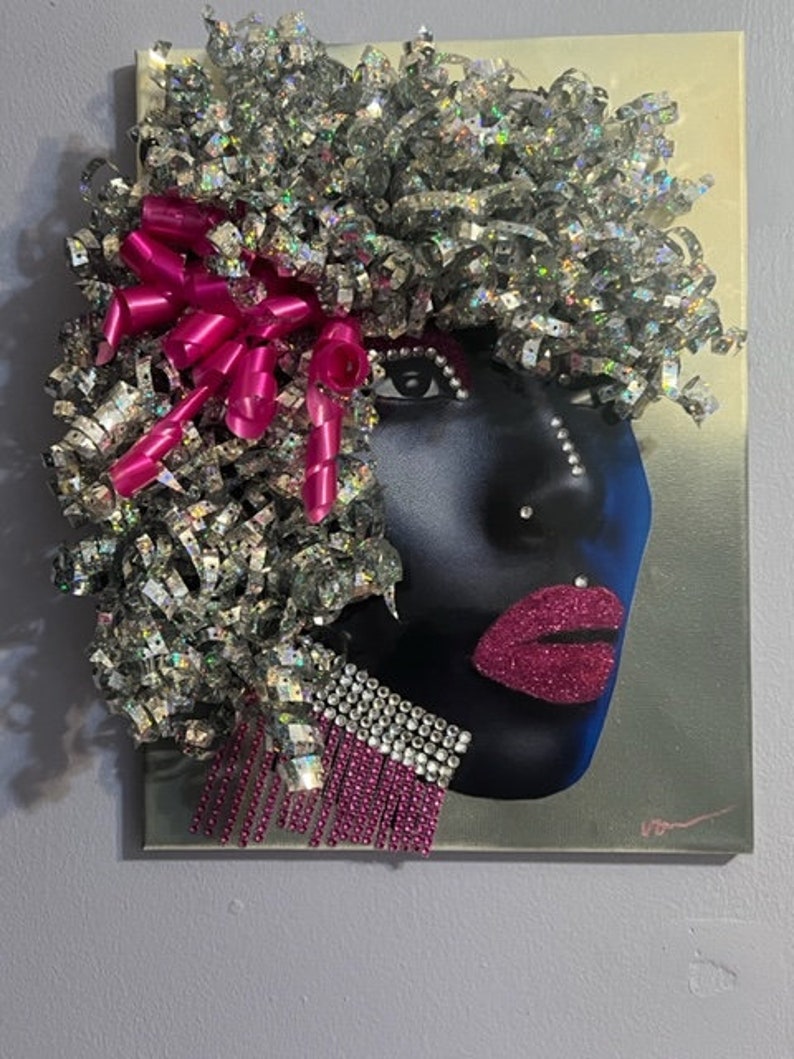 10 X 12 Diva Canvas, African American Decor - Etsy