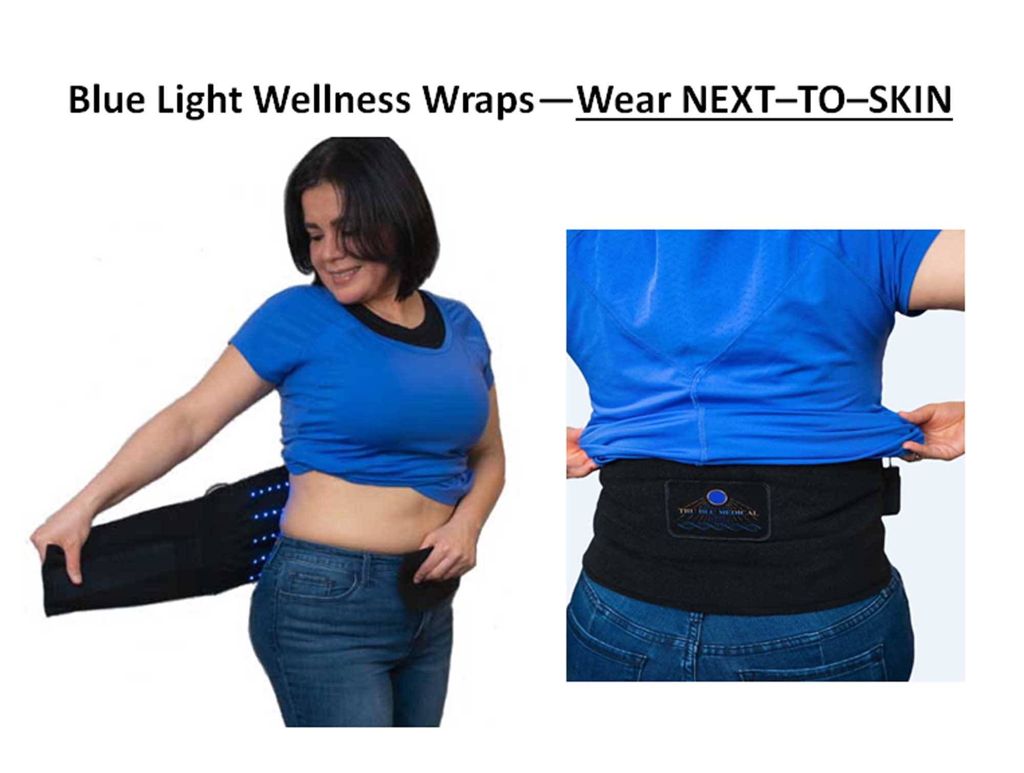 Blue Light Wellness Wrap, Natural Arthritis and Joint Care, Injury and ...