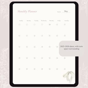 Pink 2025 Digital Calendar Planner,2025 Croquette Journal,hyperlinked ...