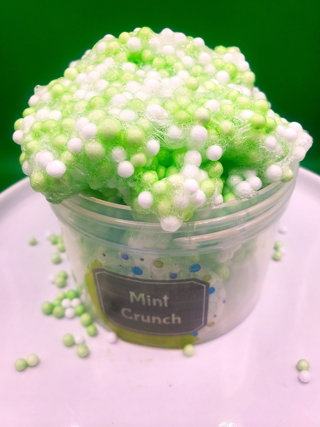 Mint Crunch Slime, Handmade Slime, Gifts for Kids, Birthday Gifts ...