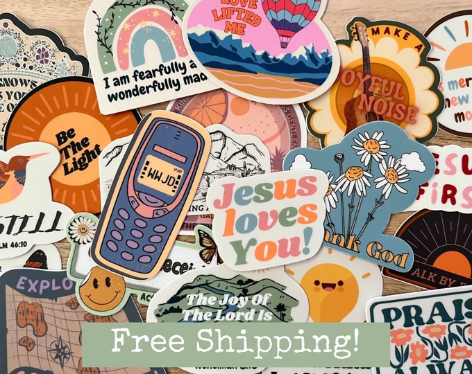 Matchbox Sticker | Holy Spirit | Bible Stickers | Faith Stickers ...