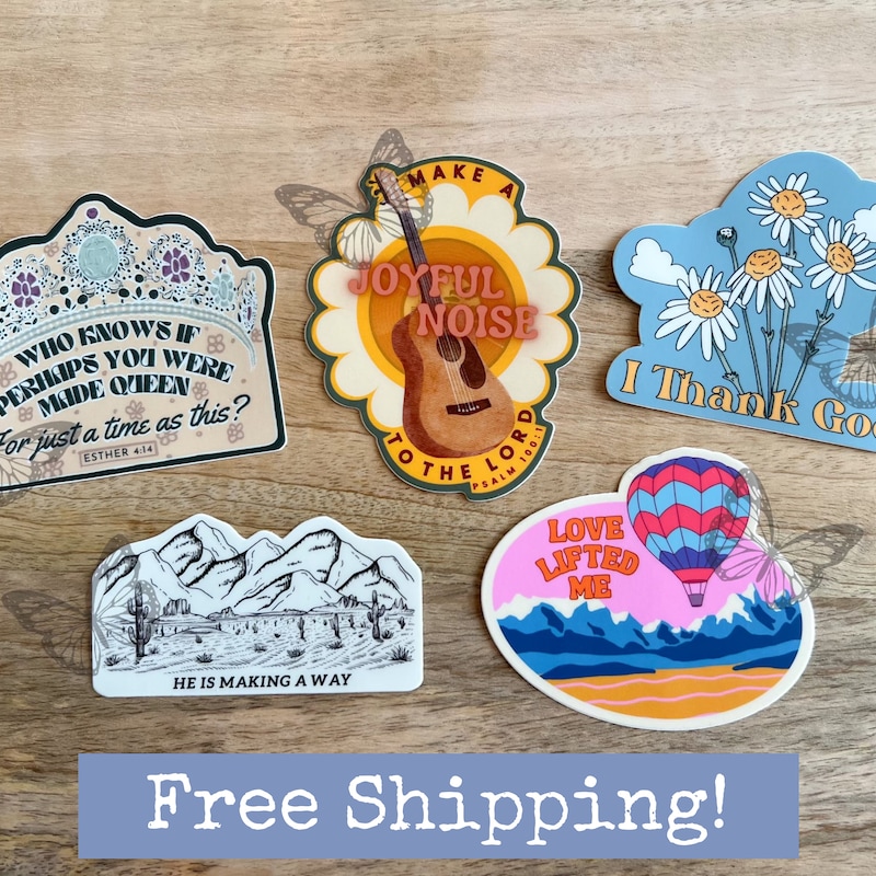 Christian Stickers - Etsy