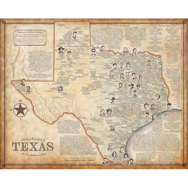 Texas Music - Etsy