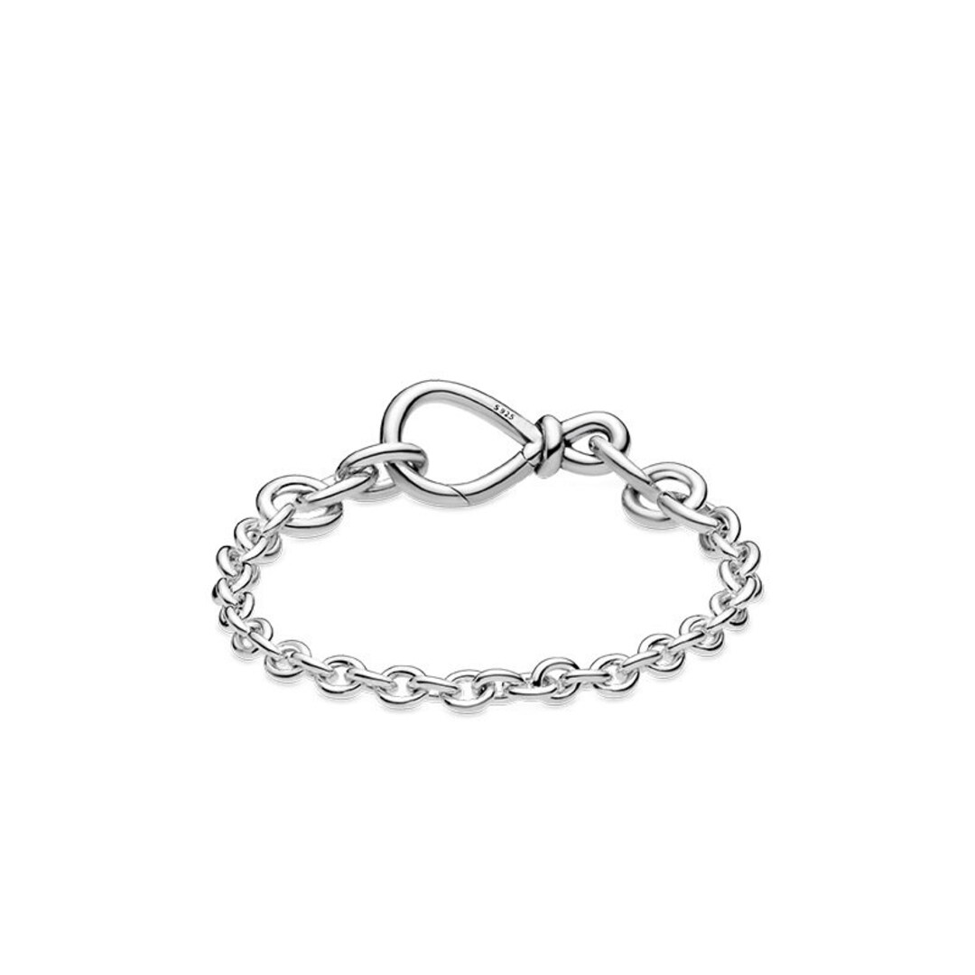 Pandora Chunky Infinity Knot Bracelet S925 Alevarious - Etsy