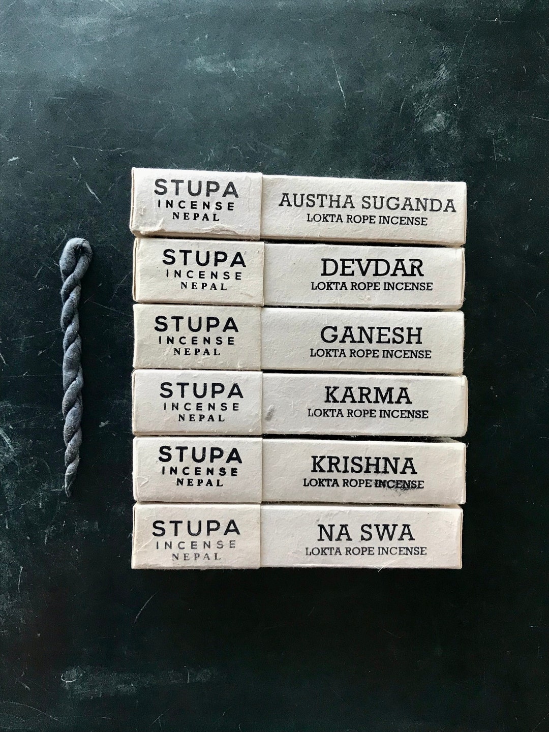Stupa Incense SET of 6 - Etsy
