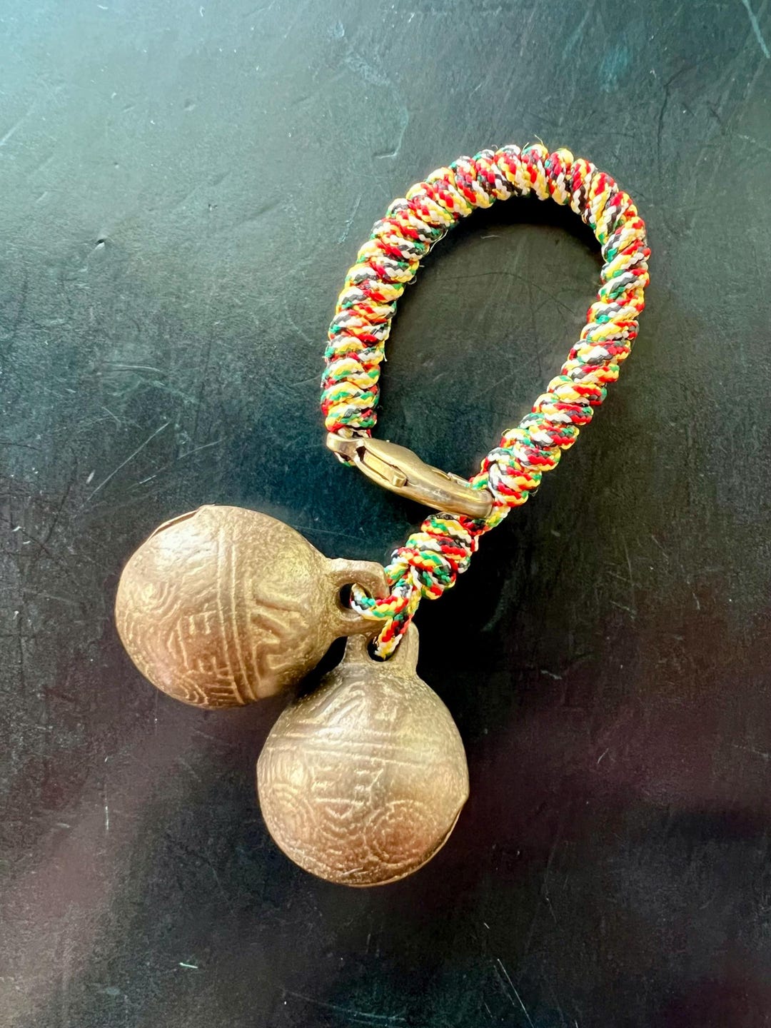 Tibetan Tiger Bells / Brass Bell Keychain - Etsy