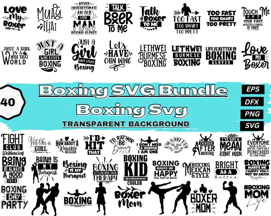 Boxing Svg Bundle, Boxing Png Bundle, Boxing Svg , Boxing Graphic ...