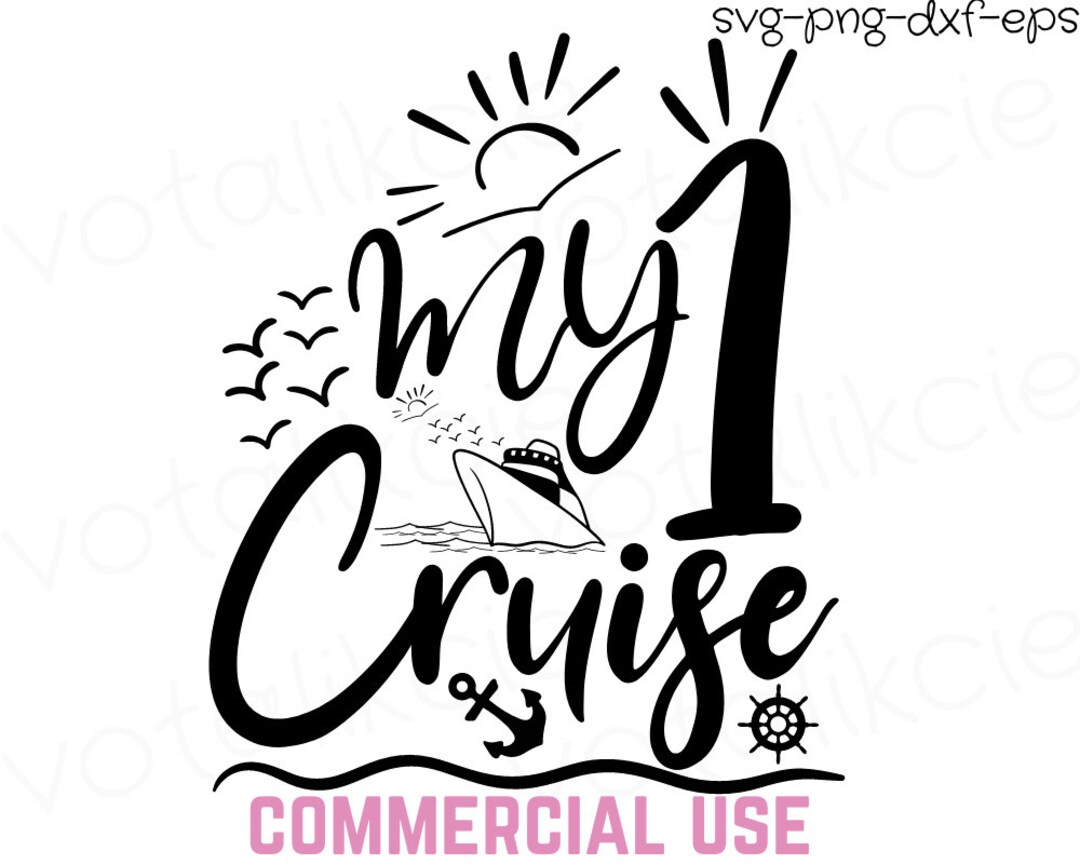 Cruise SVG, Cruise Ship Svg Dxf Png, Anchor Svg, Family Trip Svg, My ...
