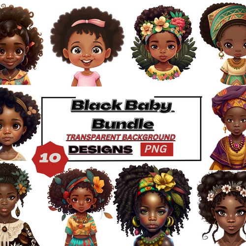 Black Girl Sublimation Bundle Afro Girl Black Girl Png - Etsy