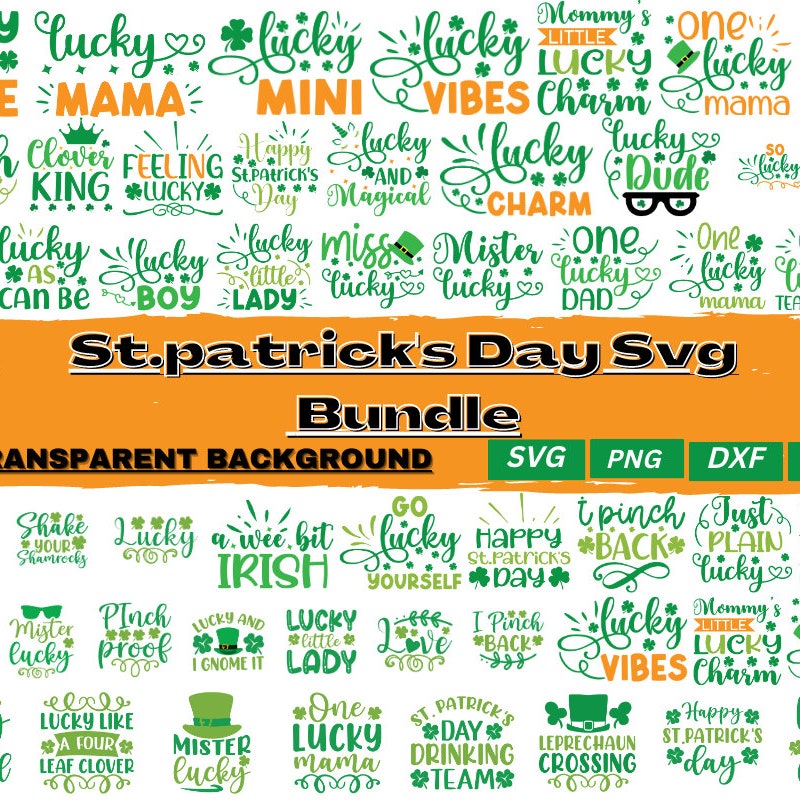 St Patricks Day Svg Etsy