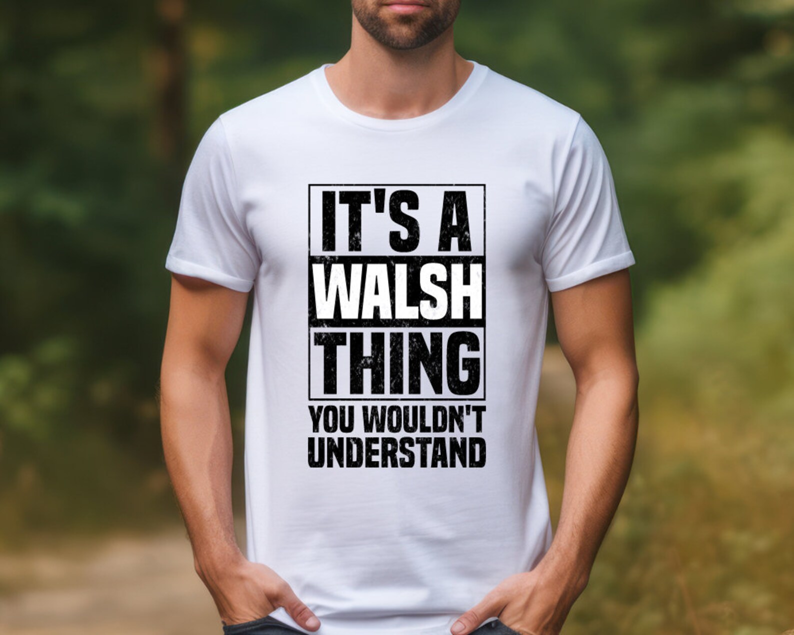 It's a Walsh Thing SVG Design: Family Sign Print (digital Download) - Etsy