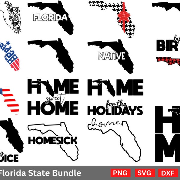 Florida State Svg - Etsy