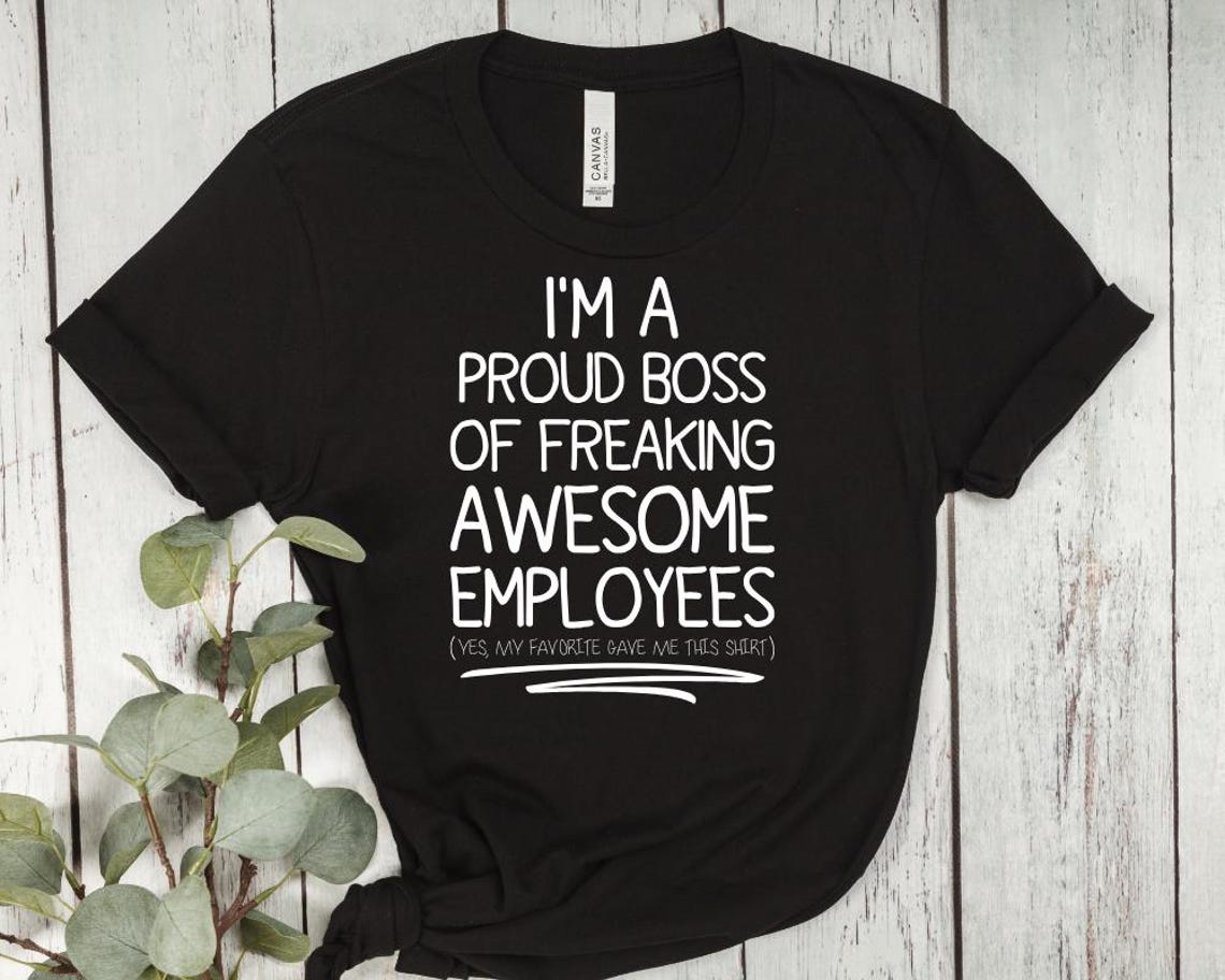 Proud Boss Awesome Employees SVG PNG | Funny Boss Gift (digital ...
